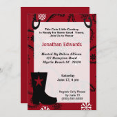 Cowboy Theme Birthday Invitation | Zazzle