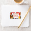 Cowboy Western Birthday Party Address Labels | Zazzle