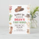 Cowboy Western First Rodeo 1st Birthday Party Invitation | Zazzle