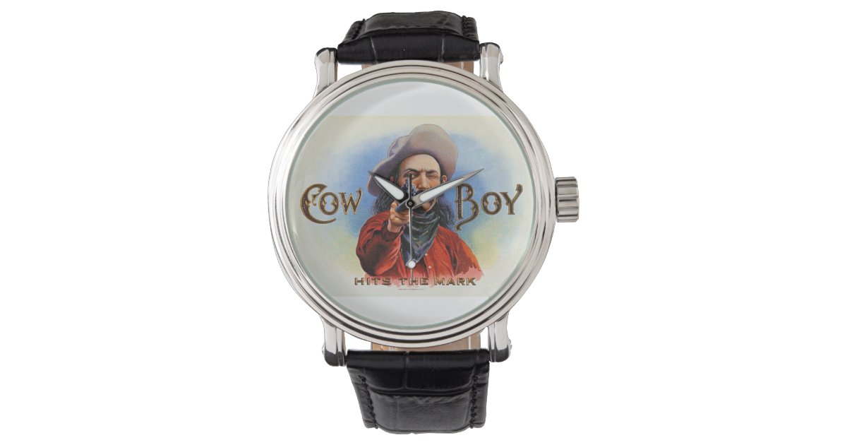 Cowboy Wild West Watch | Zazzle