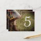 Cowgirl and Sunflower Western Wedding Table Number | Zazzle
