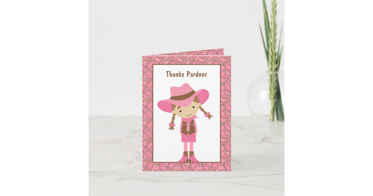 Cowgirl Note Cards | Zazzle