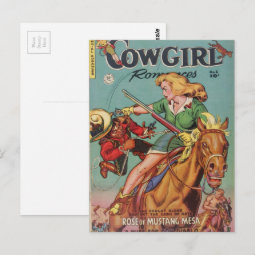 Cowgirl Postcard | Zazzle