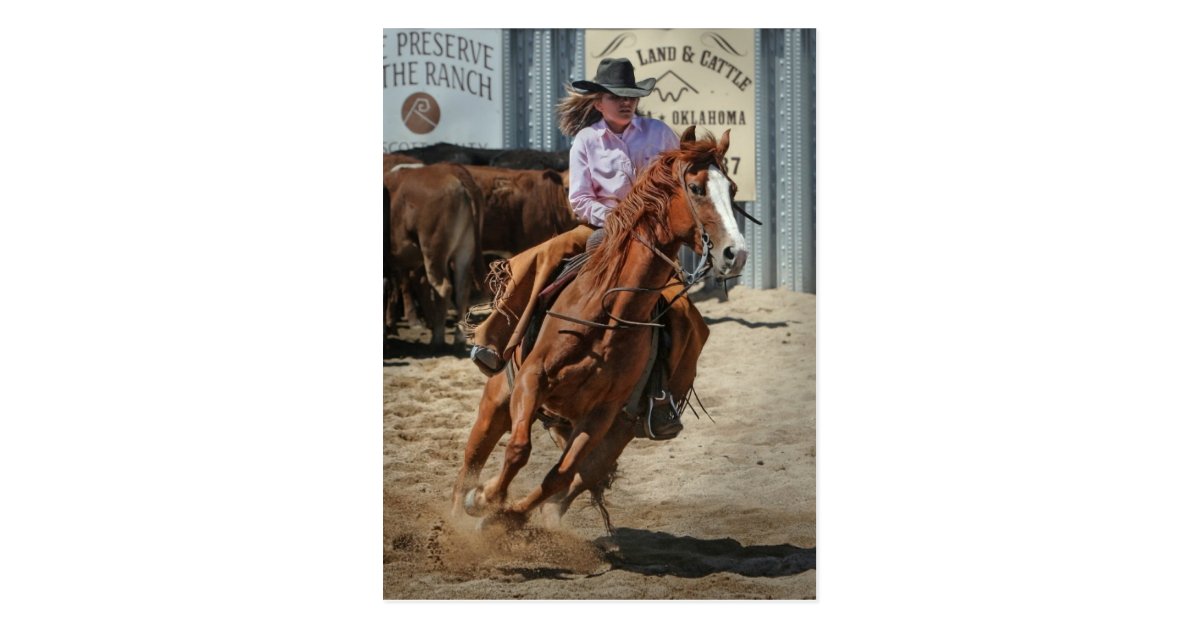 Cowgirl postcard | Zazzle.com