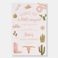 Cowgirl Saddle Up Welcome Sign | Zazzle