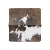 Cowhide. Checkbook Cover | Zazzle