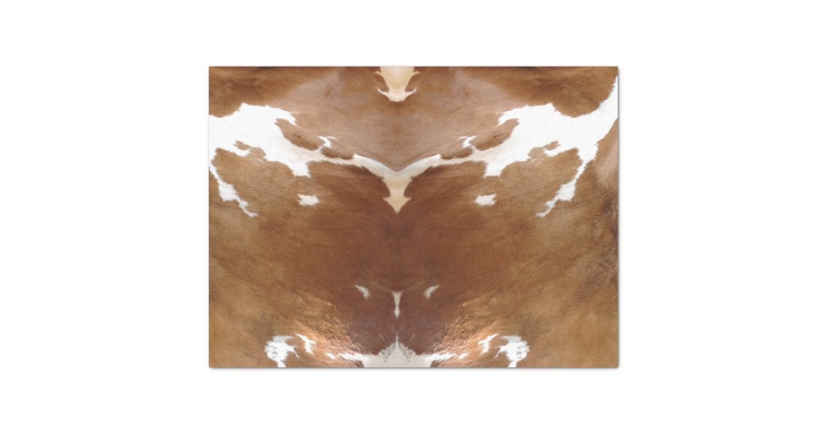 Cowhide Decoupage Paper | Zazzle