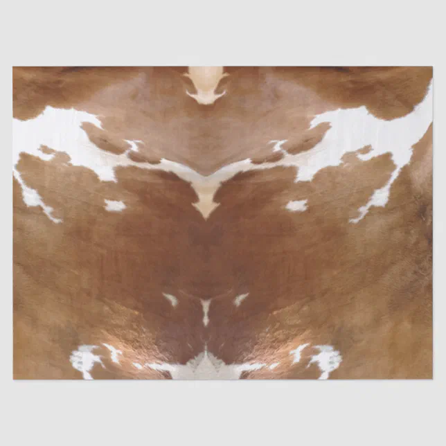 Cowhide Decoupage Paper | Zazzle
