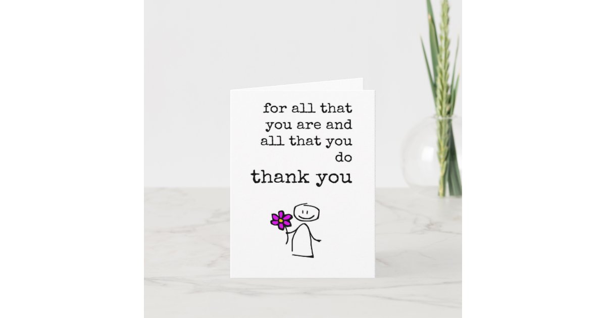 Coworker, Employee, Appreciation, Simple Card | Zazzle