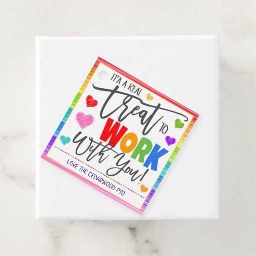 Coworker Gift Tags | Zazzle