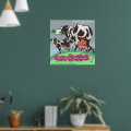 Cows Bred For Heavy Cream Funny Poster | Zazzle