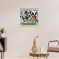 Cows Bred For Heavy Cream Funny Poster | Zazzle