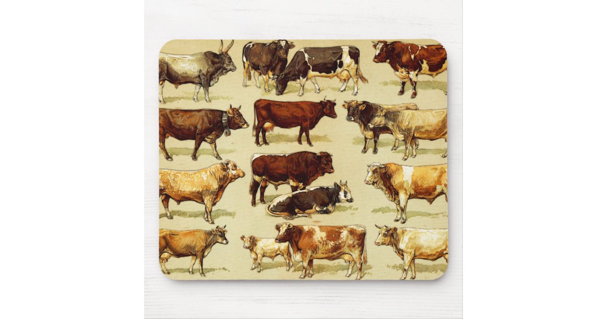 cows mouse pad | Zazzle