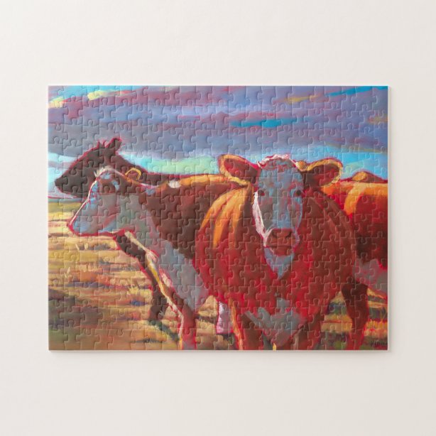 Cow Jigsaw Puzzles | Zazzle