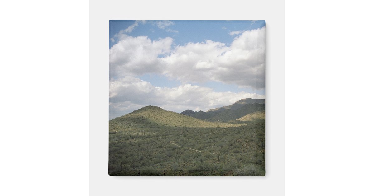 Cowyboy Skyline Desert Refrigerator Magnet | Zazzle