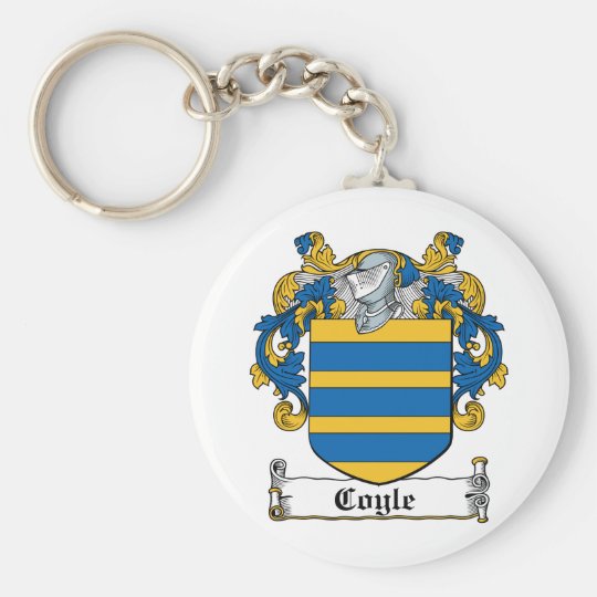 Coyle Family Crest Keychain | Zazzle.com