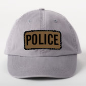 Coyote Brown Police Patch | Zazzle