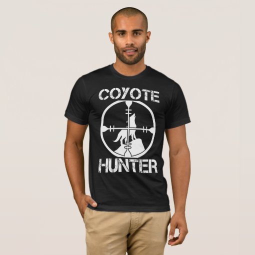 Coyote Hunting Yote Sniper Wild Animal Hunter T-Shirt | Zazzle