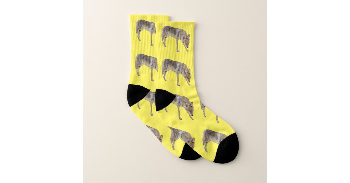 Coyote Socks | Zazzle
