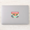 Cozumel Mexico Retro Emblem Sticker | Zazzle