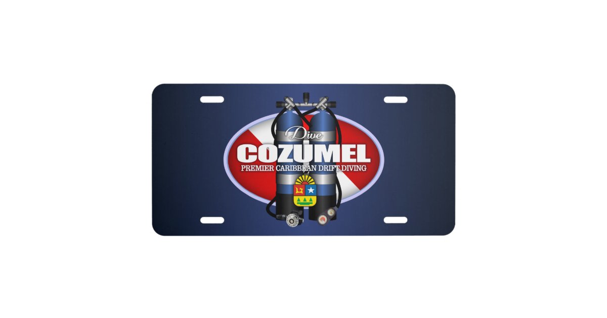 Cozumel (ST) License Plate | Zazzle