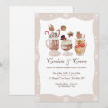 Cozy Cocoa and Cookies Christmas Holiday Party Invitation | Zazzle