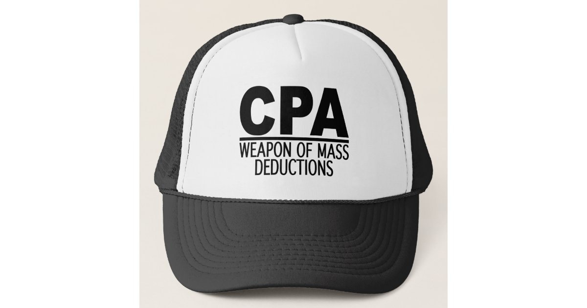 CPA hat - choose color | Zazzle