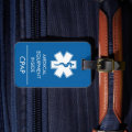 CPAP or Medical Alert Carry On Luggage Tag | Zazzle