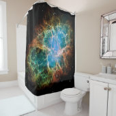 Crab Nebulae Space Astronomy Science Photo Shower Curtain | Zazzle