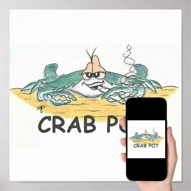 Crab Pot Print | Zazzle
