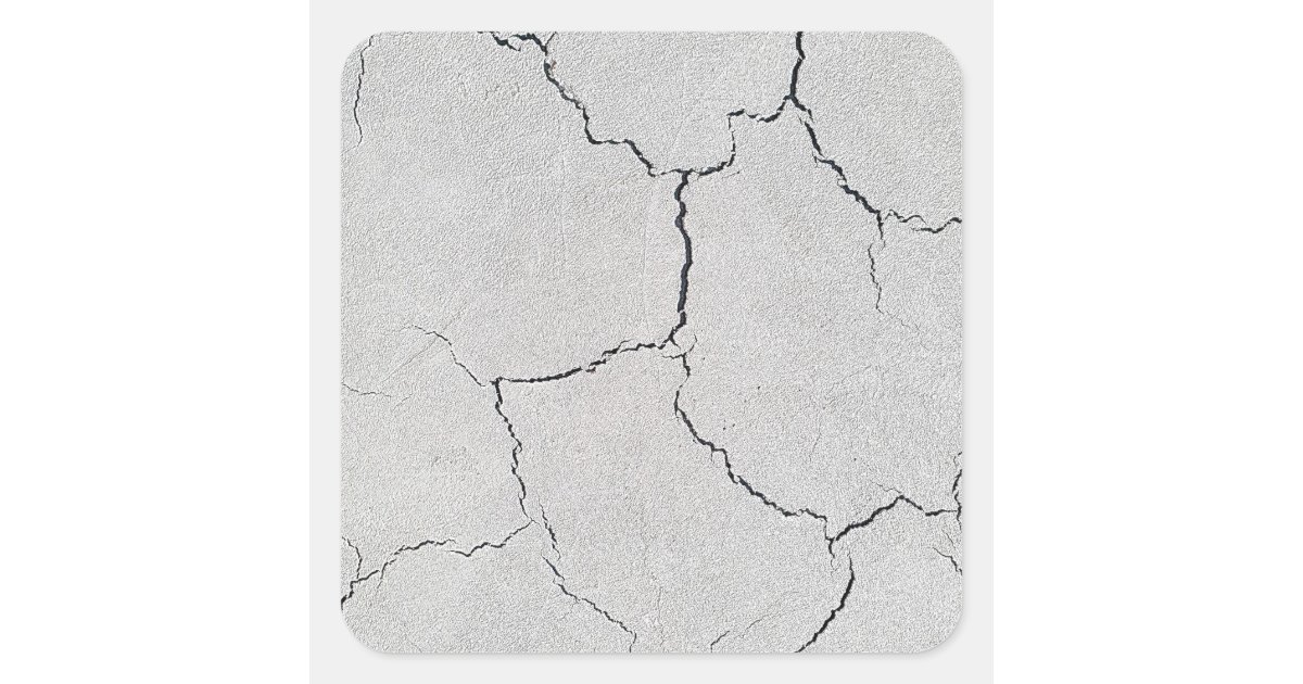 Cracked Sticker | Zazzle
