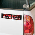 CRAFT BEER ON BOARD CAN BUMPER STICKER | Zazzle