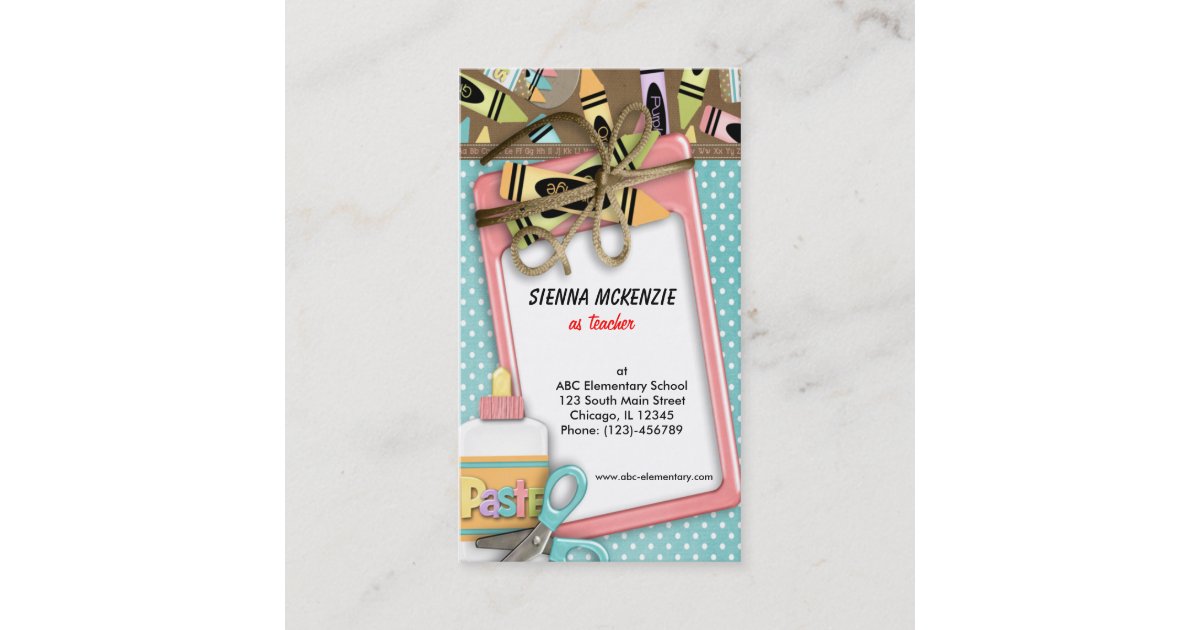 Craft Business Card | Zazzle