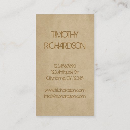 Craft business cards Craft paper Craftsman | Zazzle