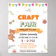 Craft Fair event template Poster | Zazzle