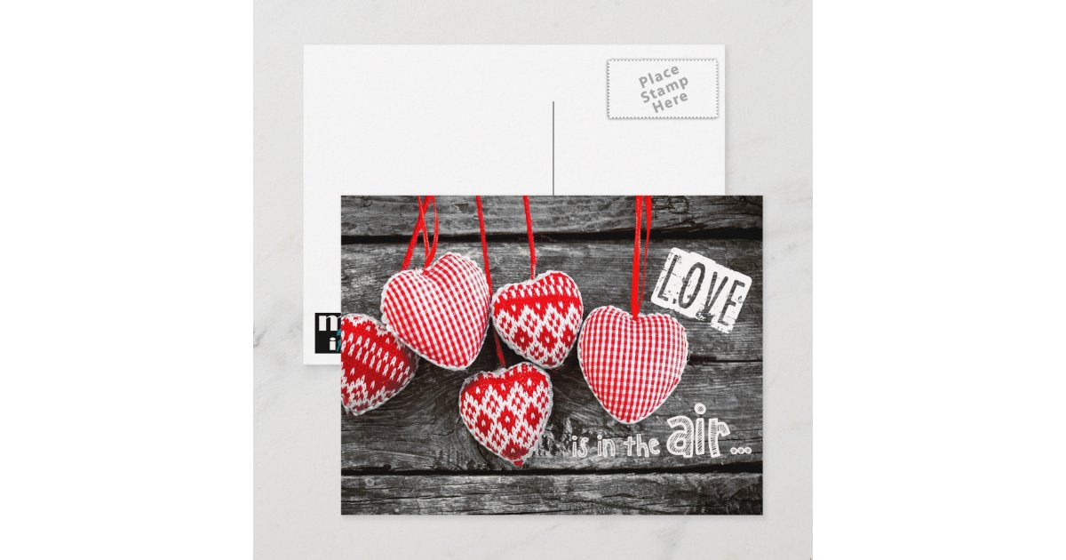 Craft Hearts Valentine's Day Postcards | Zazzle