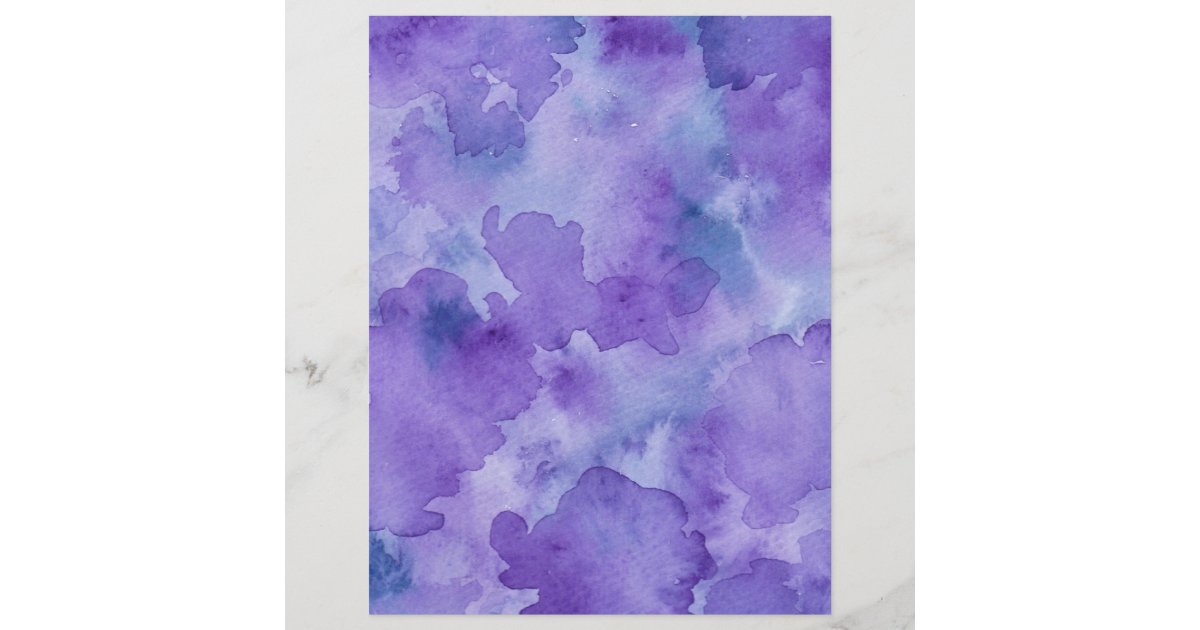 Craft paper watercolour design | Zazzle
