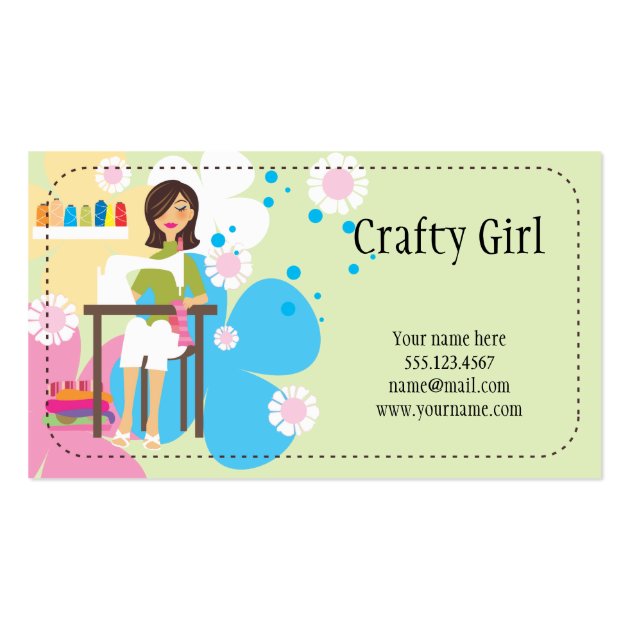 Crafty Girl Business Card