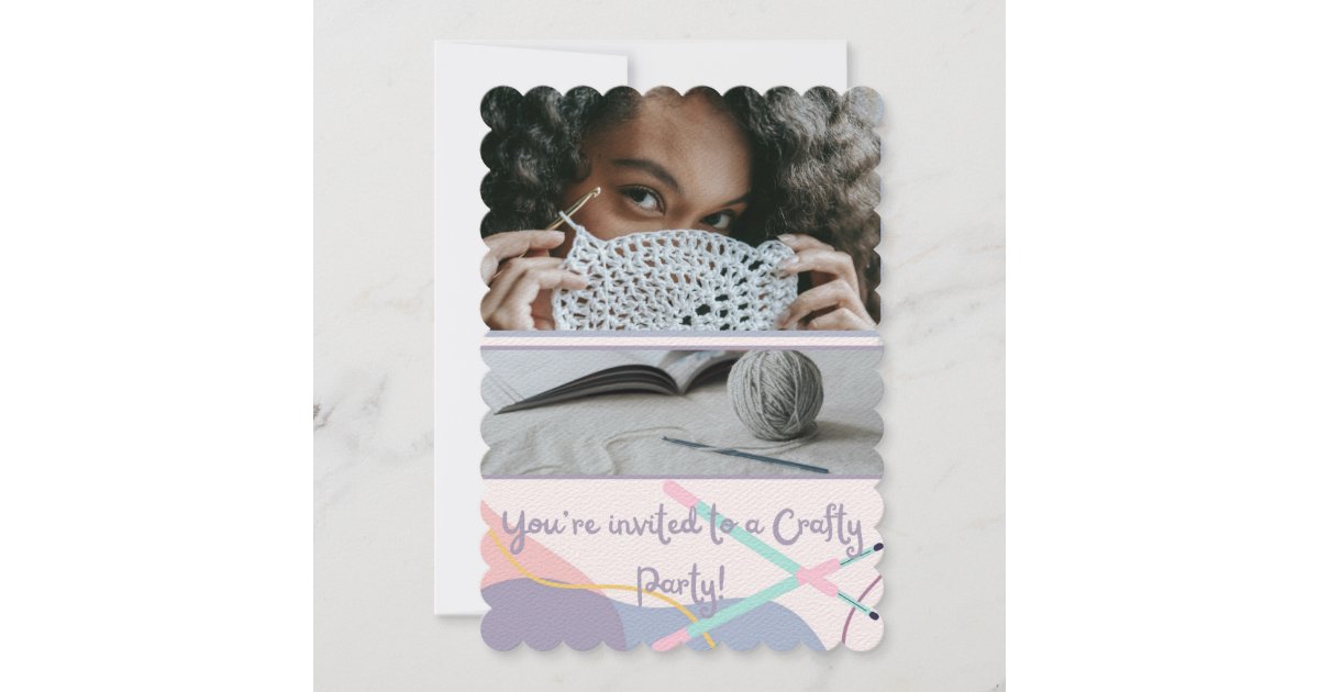 Crafty Invitation | Zazzle
