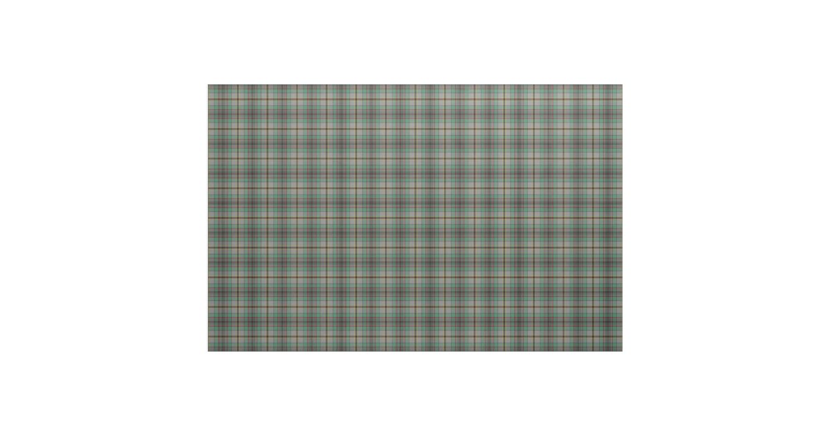 Craig Scottish Clan Tartan Fabric | Zazzle