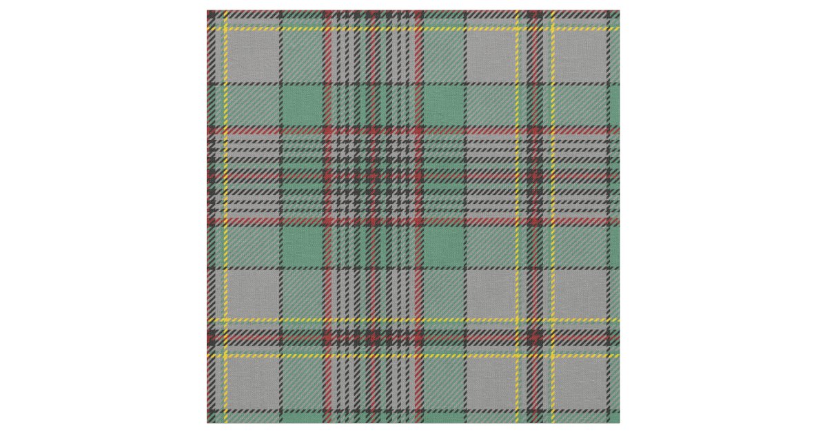 Craig Scottish Clan Tartan Fabric | Zazzle