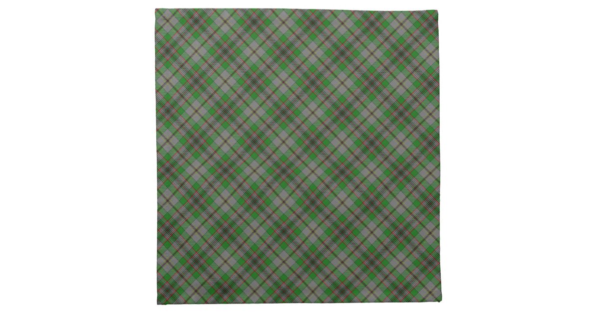 Craig Scottish Clan Tartan Napkins Zazzle