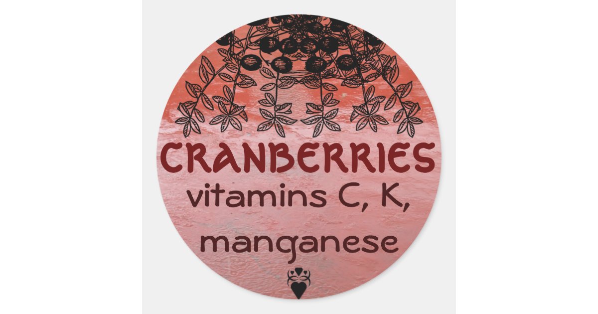 cranberries sticker | Zazzle