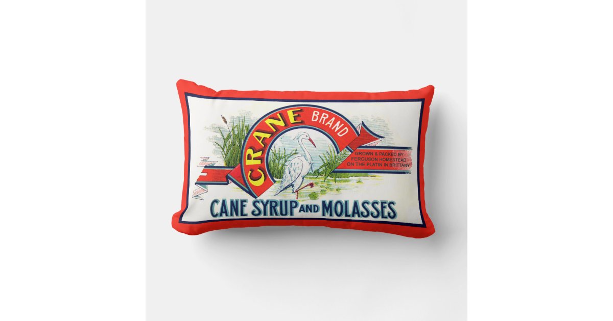 Crane Cane Syrup Pillow | Zazzle
