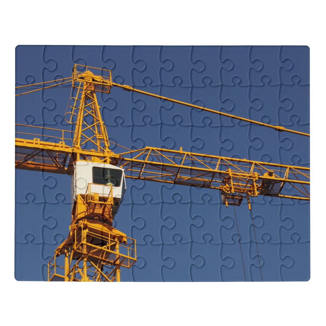 crane jigsaw puzzle | Zazzle