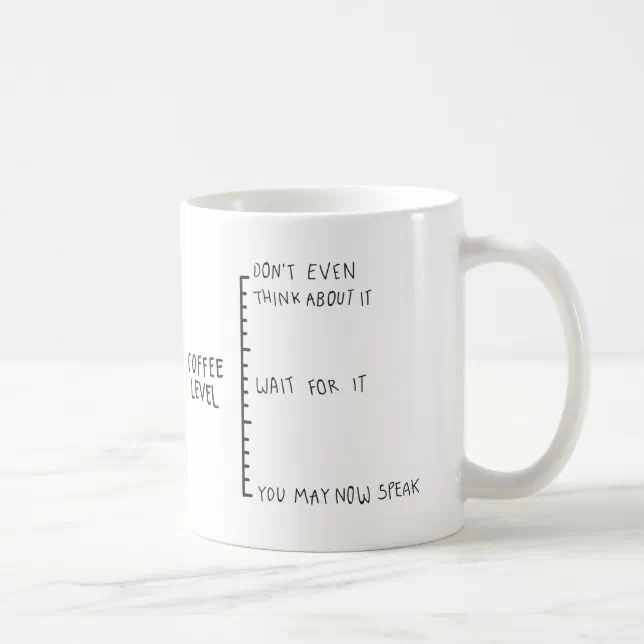 Cranky Coffee Level Mug | Zazzle
