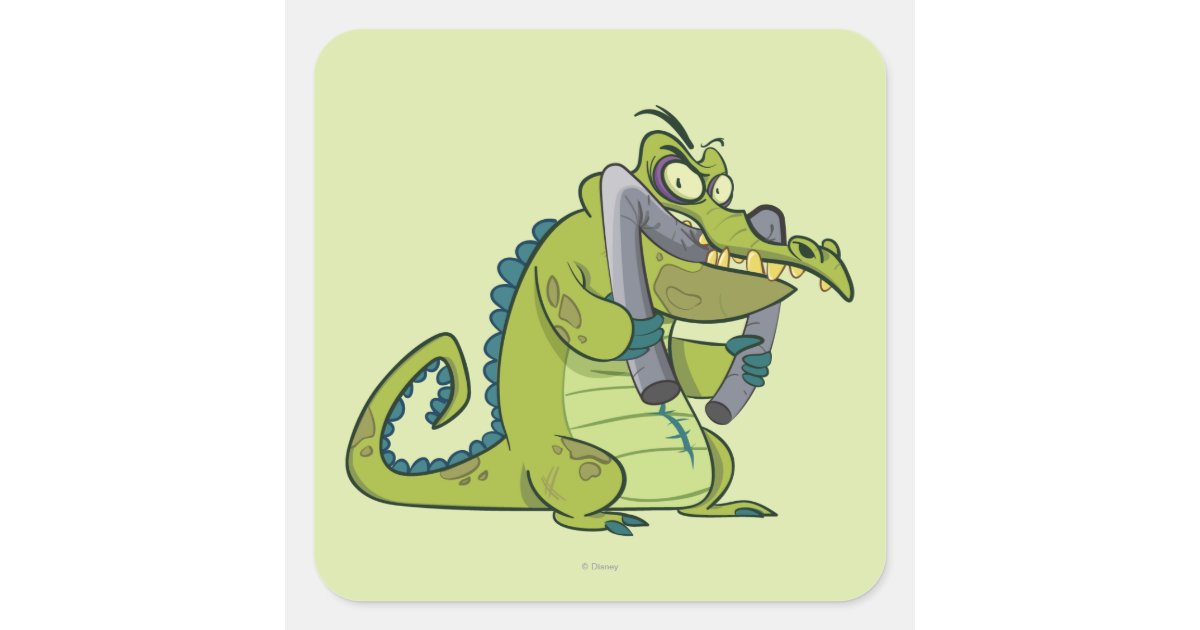 Cranky Square Sticker | Zazzle