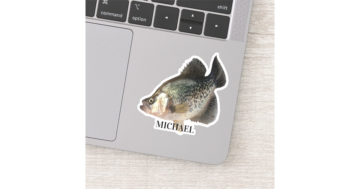 Crappie Fish Sticker | Zazzle