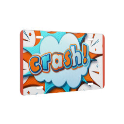 Crash License Plate | Zazzle