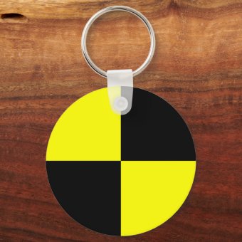 crash test dummies symbol sign car accident keychain | Zazzle
